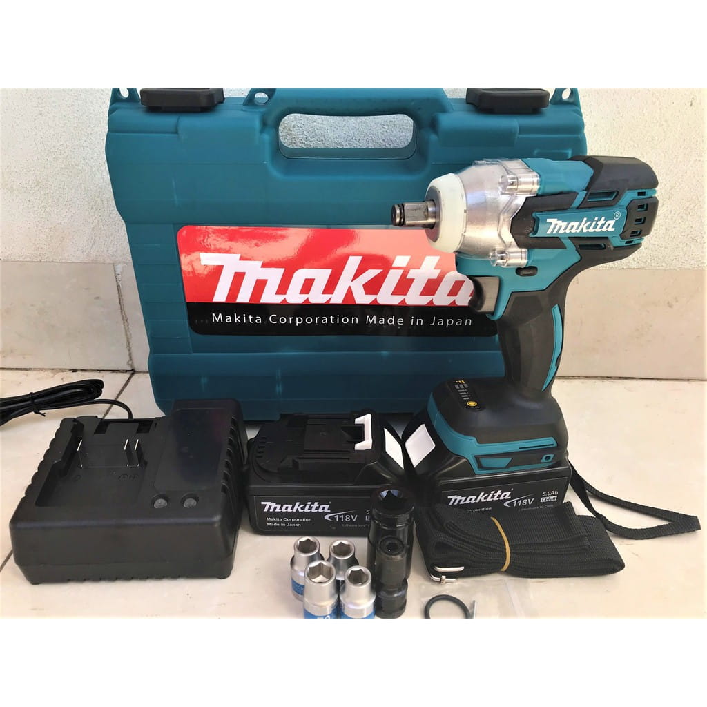 Máy siết bulong Makita 118V Lực siết 500N.m Kèm Đầu Chuyển Vít [CAM KẾT CHÍNH HÃNG]